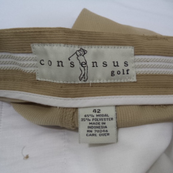Consensus Golf | Shorts | Mens Textured Golf Shorts Size 42 Consensus ...
